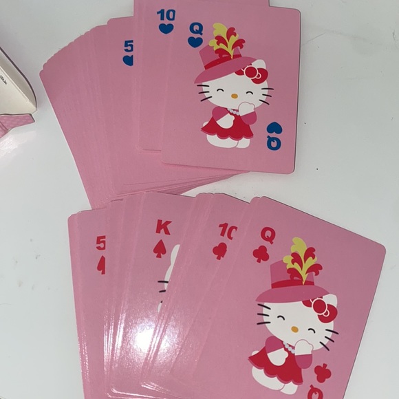 Hello Kitty | Other | Limited Edition Hello Kitty Playing Cards | Poshmark